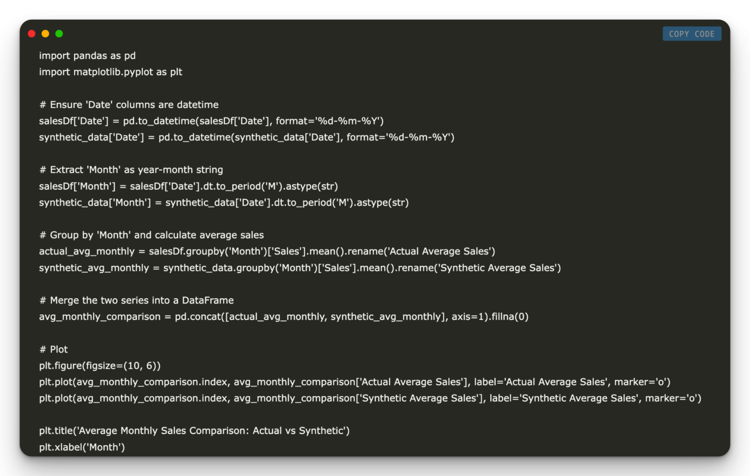 Step-by-Step Guide to Creating Synthetic Data Using the Synthetic Data ...